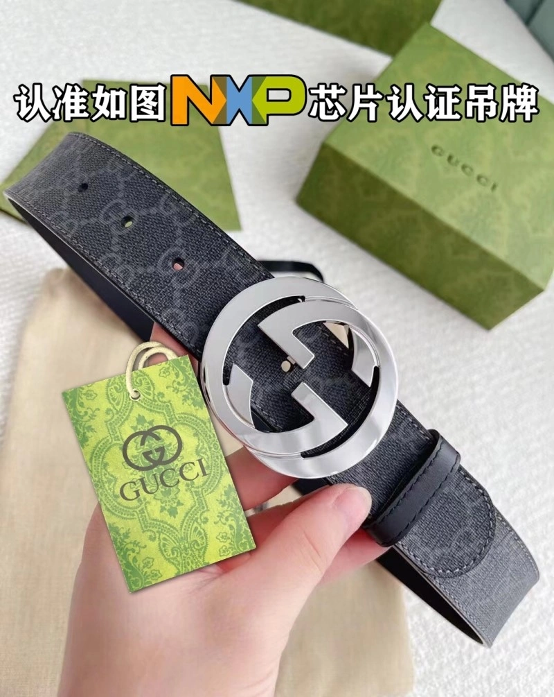 Brand-authenticated Gucci Belts