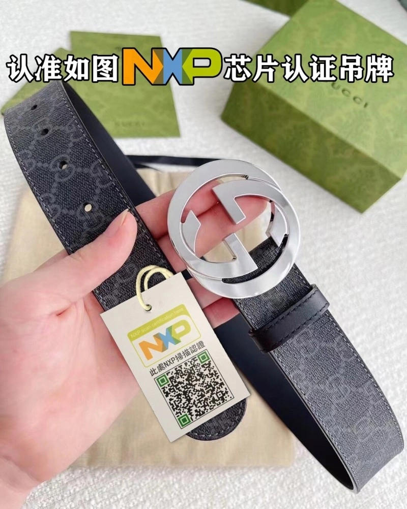 Brand-authenticated Gucci Belts