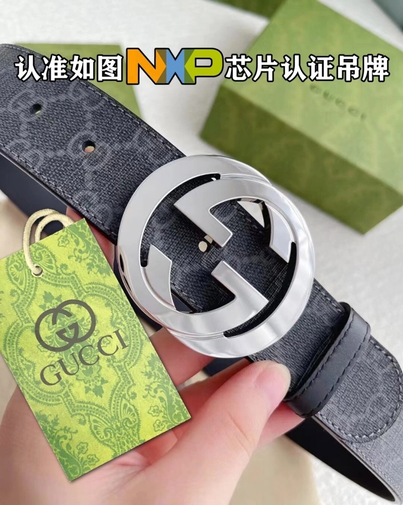 Brand-authenticated Gucci Belts