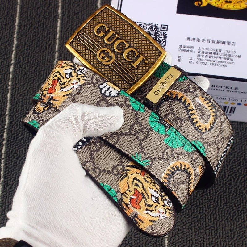 Brand-authenticated Gucci Belts