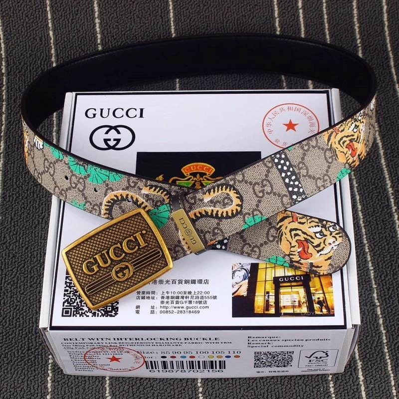 Brand-authenticated Gucci Belts