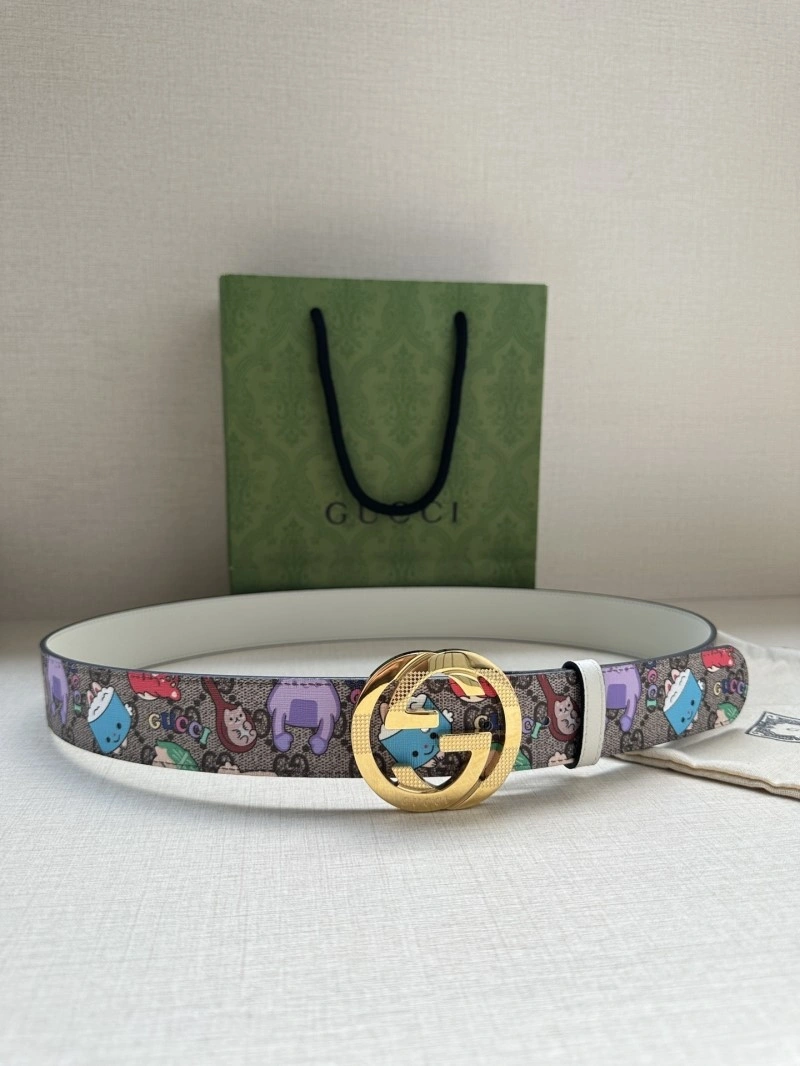 Brand-authenticated Gucci Belts