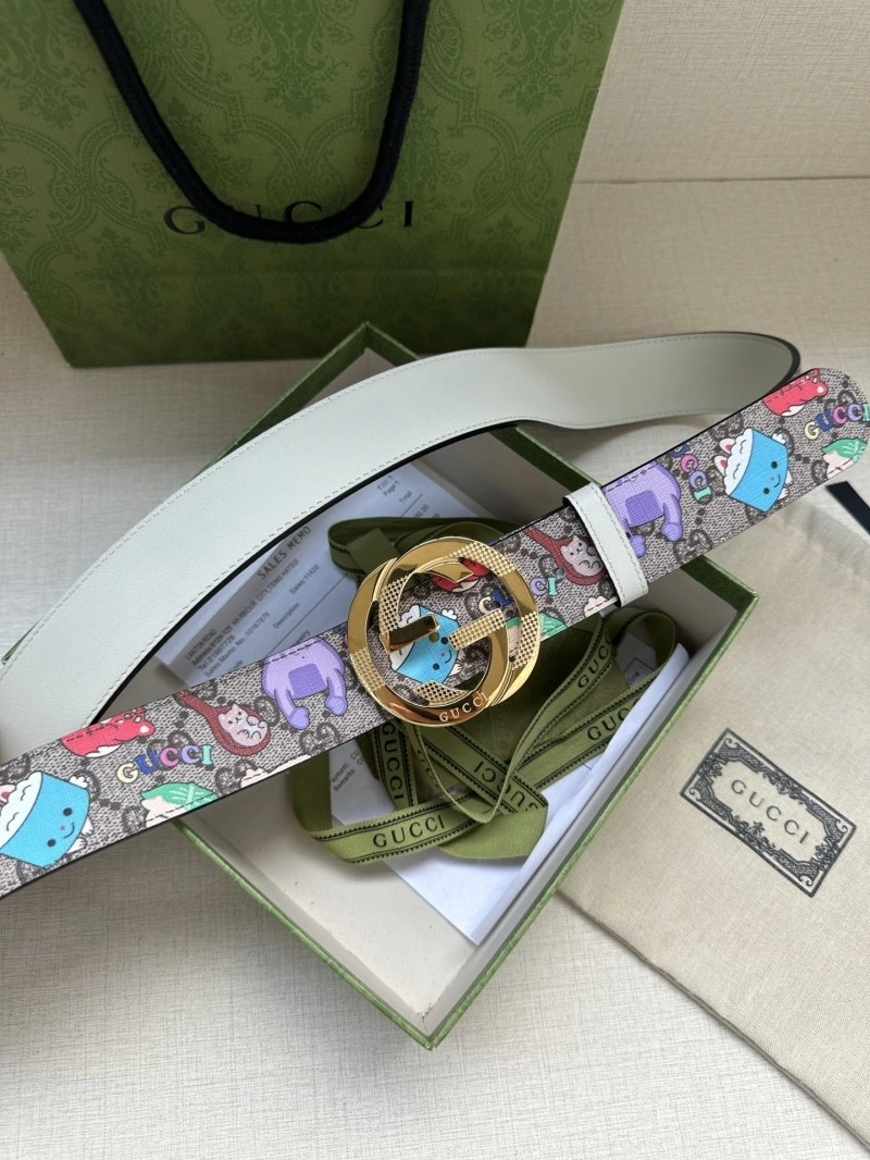Brand-authenticated Gucci Belts