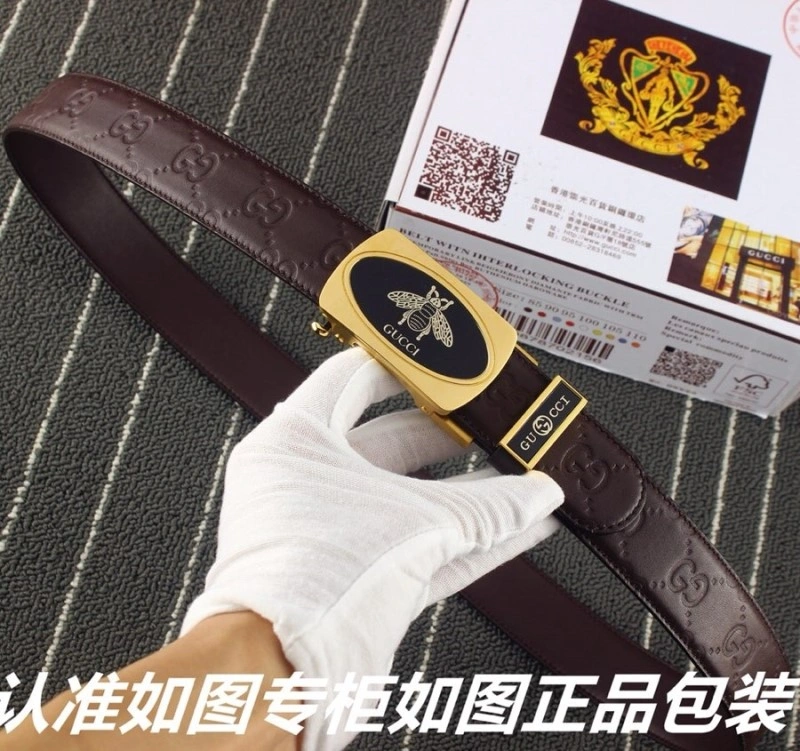 Brand-authenticated Gucci Belts
