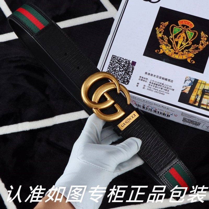 Brand-authenticated Gucci Belts