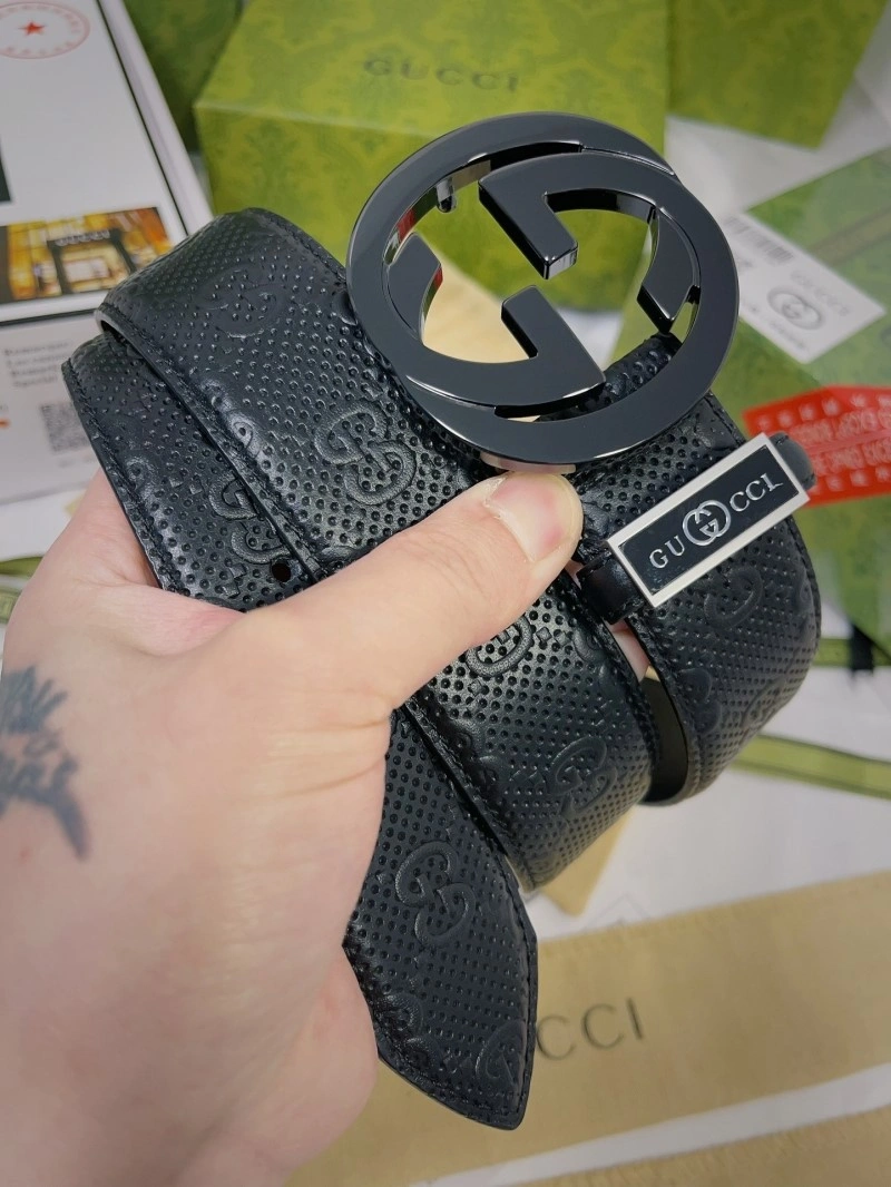 Brand-authenticated Gucci Belts