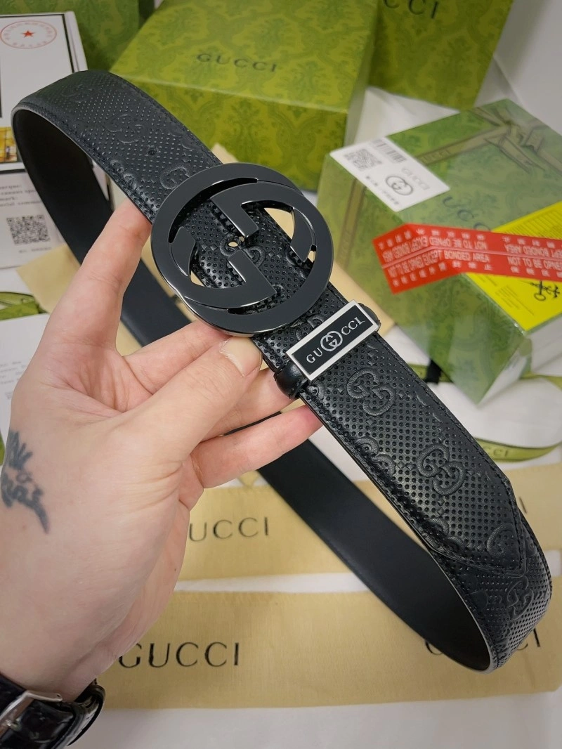 Brand-authenticated Gucci Belts