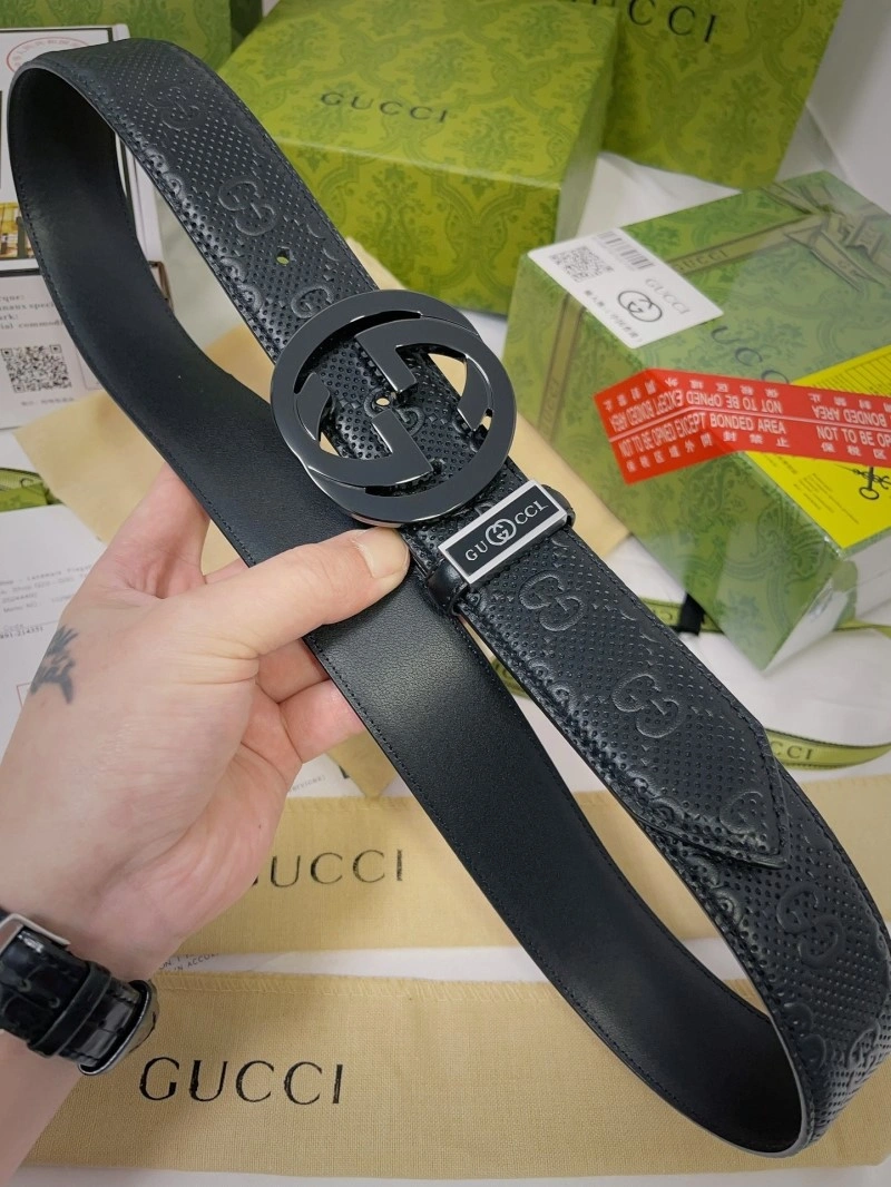 Brand-authenticated Gucci Belts