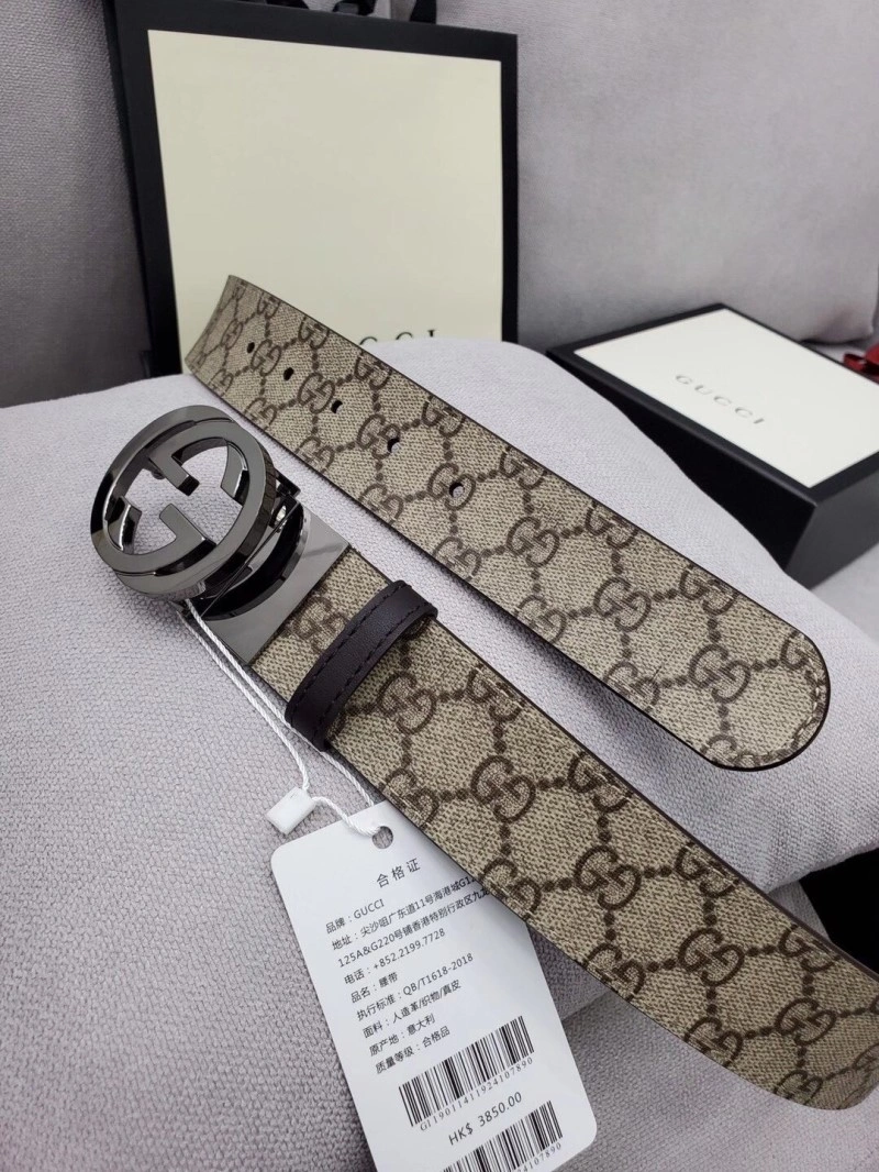 Brand-authenticated Gucci Belts