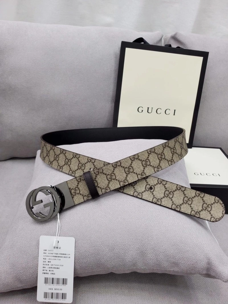 Brand-authenticated Gucci Belts