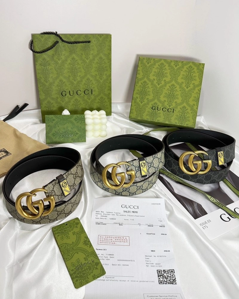Accurate model Gucci Belts