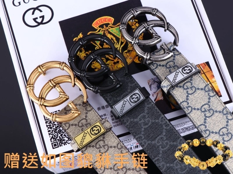 Brand-authenticated Gucci Belts