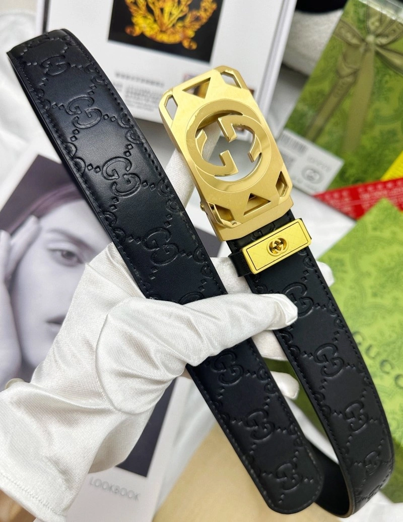 Brand-authenticated Gucci Belts