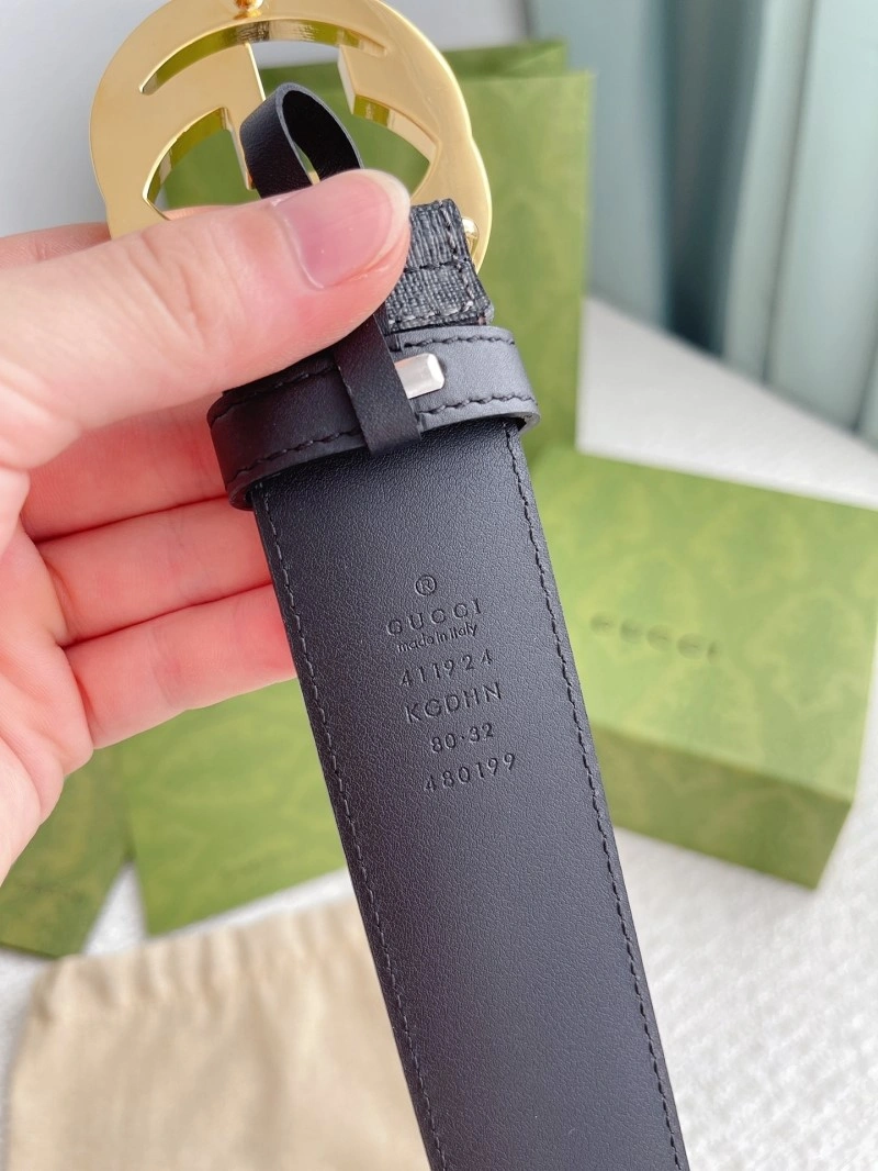 Brand-authenticated Gucci Belts