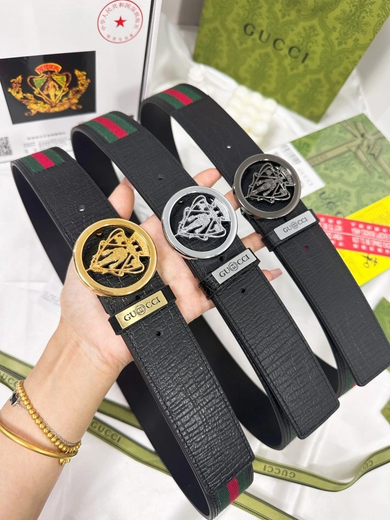 Brand-authenticated Gucci Belts