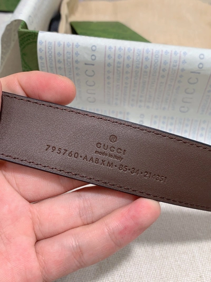 Brand-authenticated Gucci Belts