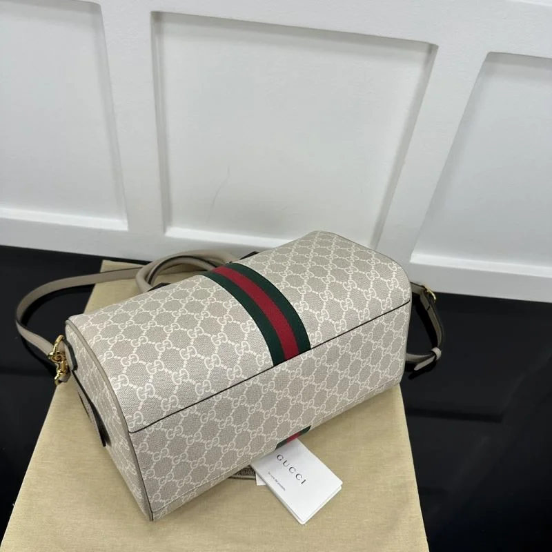 Brand-authenticated Gucci Boston Bags