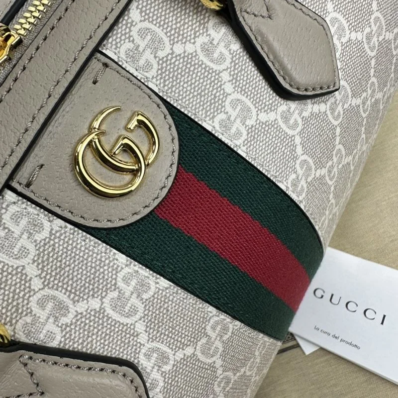 Brand-authenticated Gucci Boston Bags