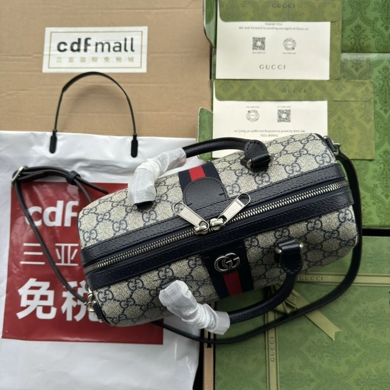 Brand-authenticated Gucci Boston Bags