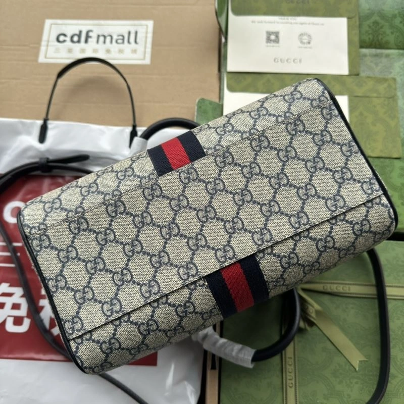Brand-authenticated Gucci Boston Bags