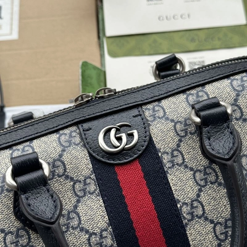 Brand-authenticated Gucci Boston Bags