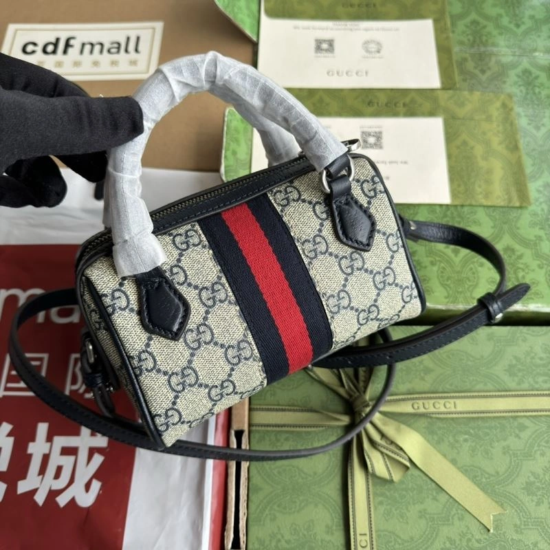 Brand-authenticated Gucci Boston Bags
