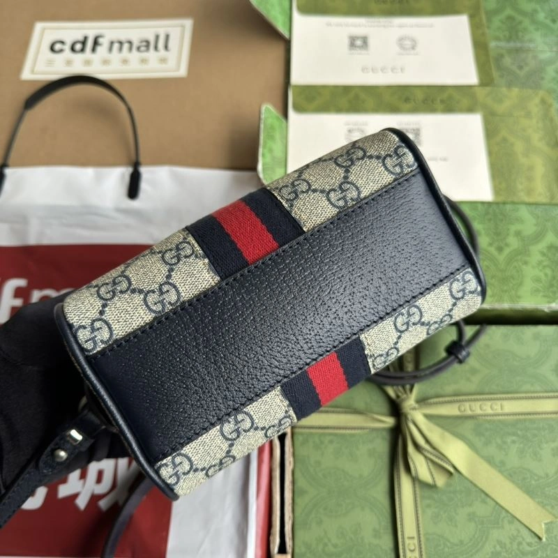 Brand-authenticated Gucci Boston Bags
