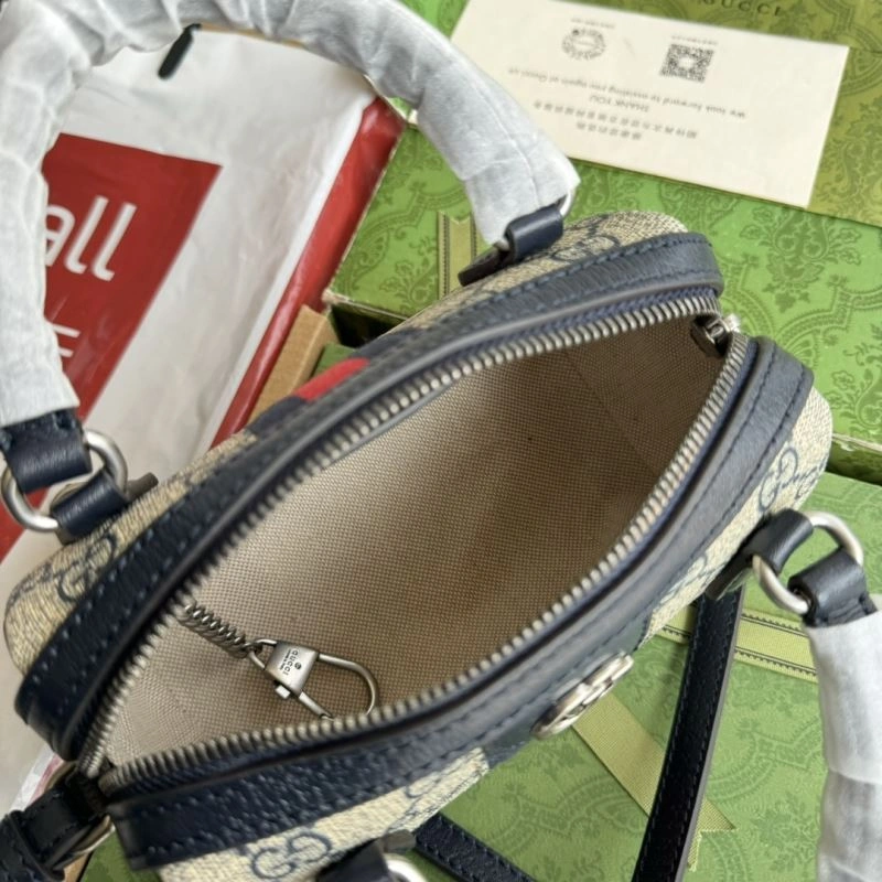 Brand-authenticated Gucci Boston Bags