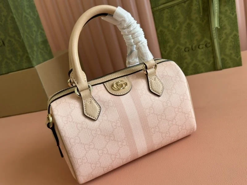 Brand-authenticated Gucci Boston Bags