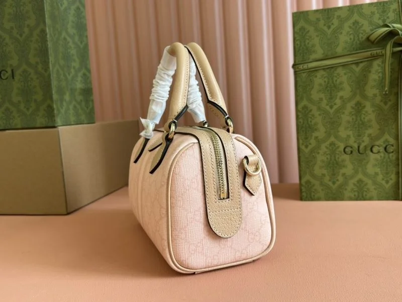Brand-authenticated Gucci Boston Bags