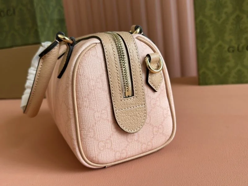 Brand-authenticated Gucci Boston Bags