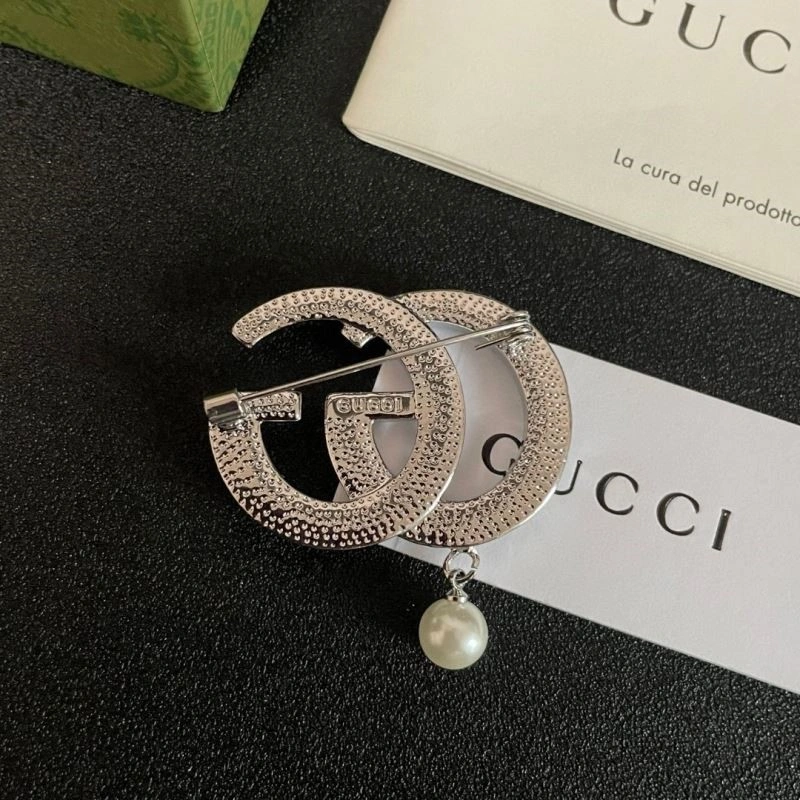 Brand-authenticated Gucci Brooches
