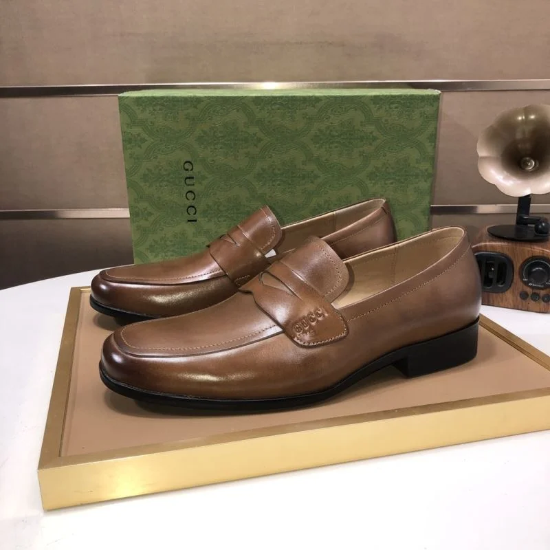 Perfect replica Gucci Business Shoes