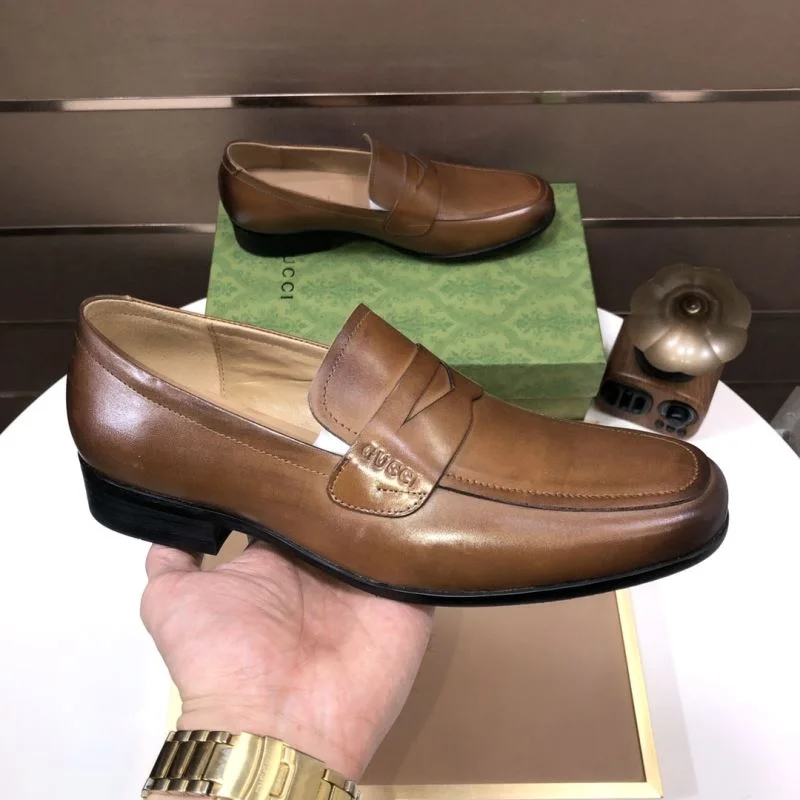 Perfect replica Gucci Business Shoes