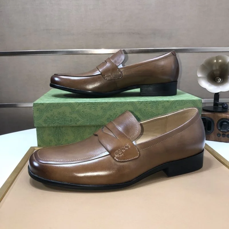 Perfect replica Gucci Business Shoes