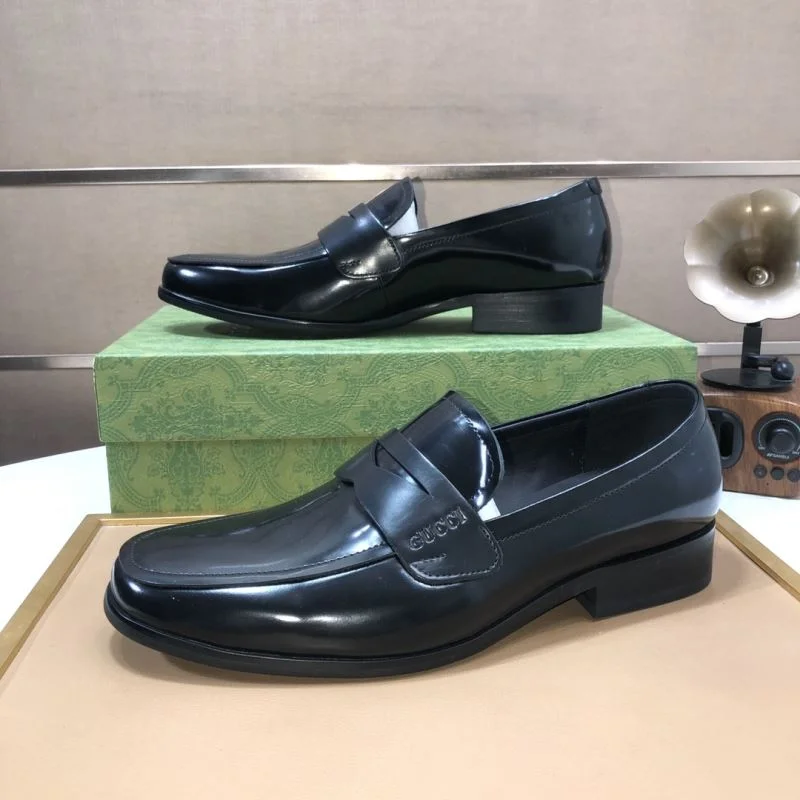 Perfect replica Gucci Business Shoes