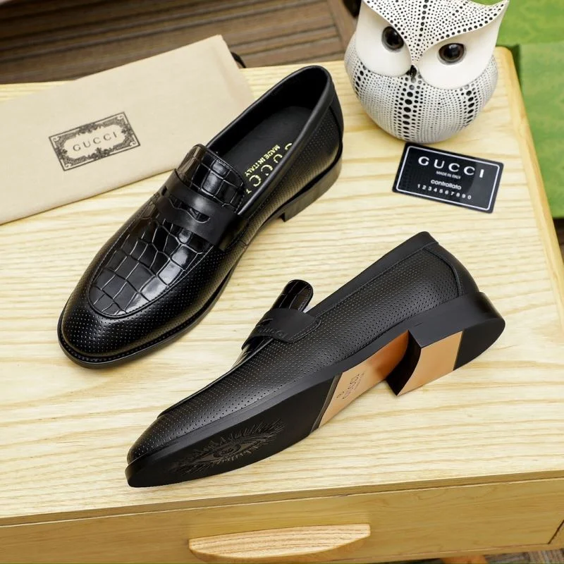 Exact replica Gucci Business Shoes