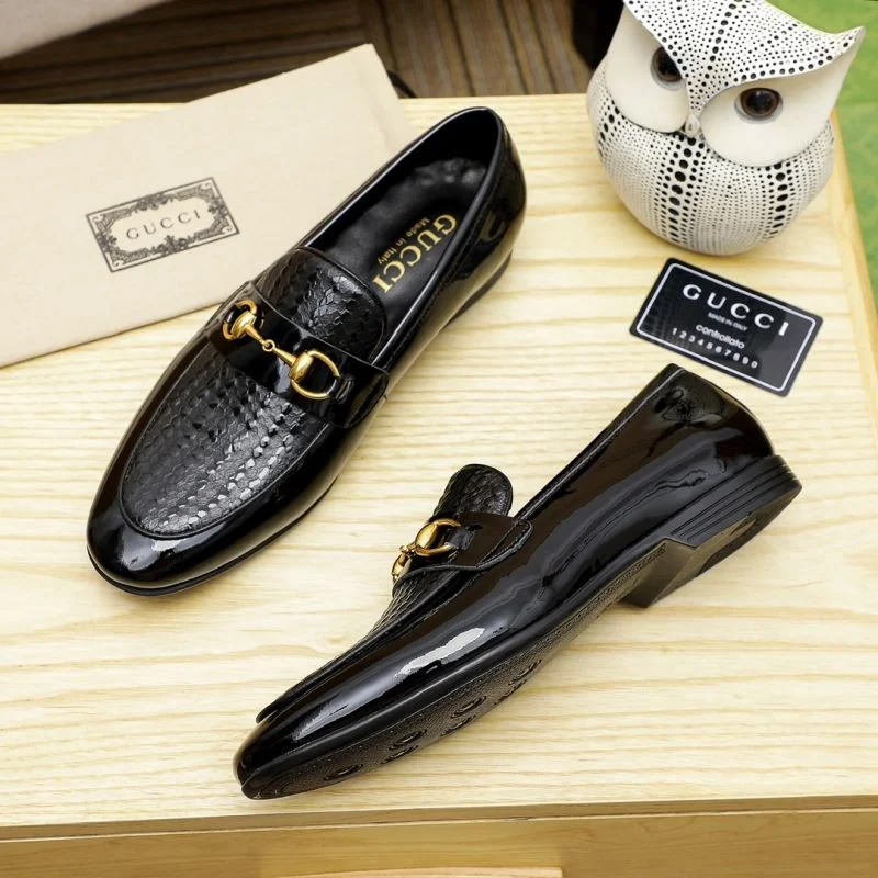 Brand-authenticated Gucci Business Shoes