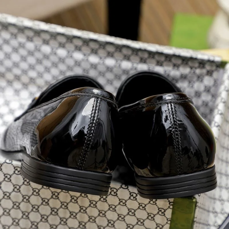 Brand-authenticated Gucci Business Shoes