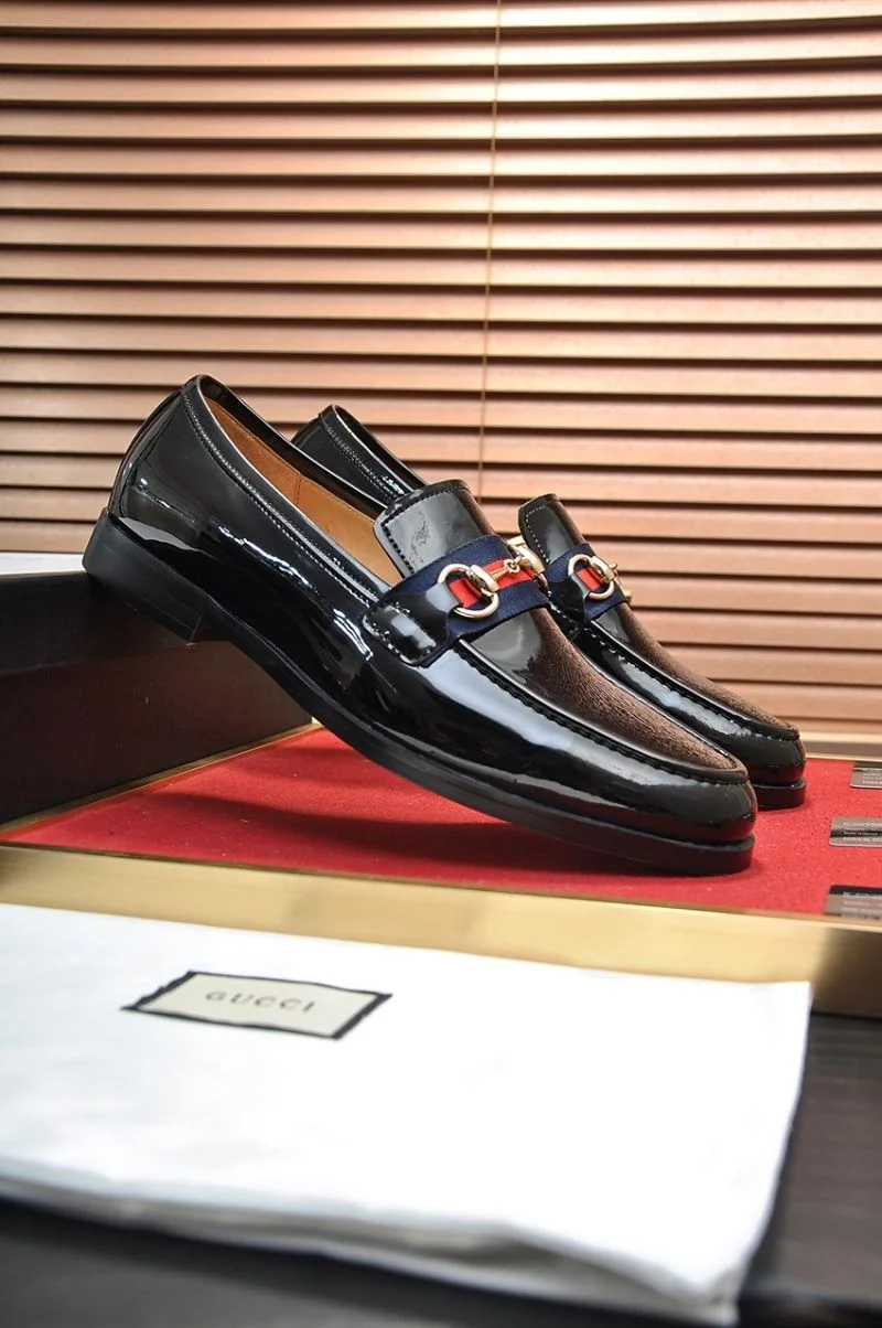 Brand-authenticated Gucci Business Shoes