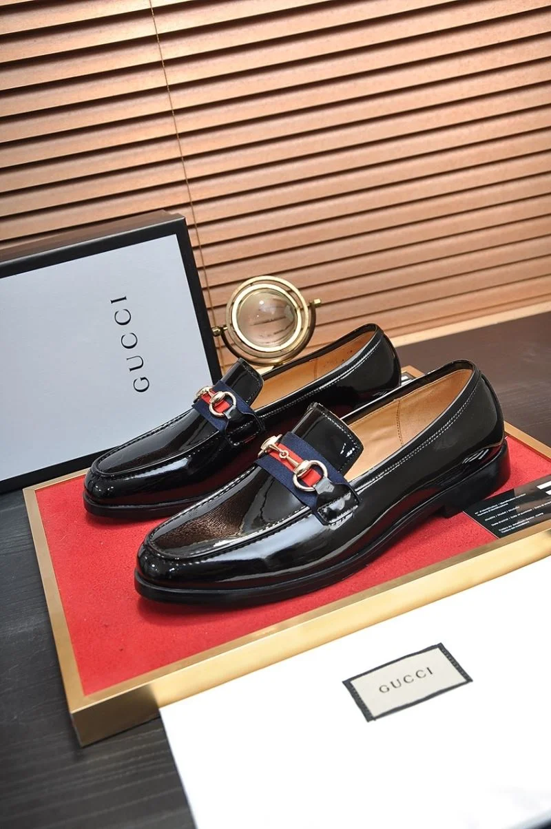 Brand-authenticated Gucci Business Shoes