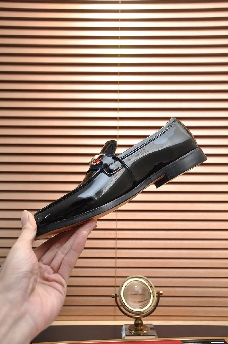 Brand-authenticated Gucci Business Shoes