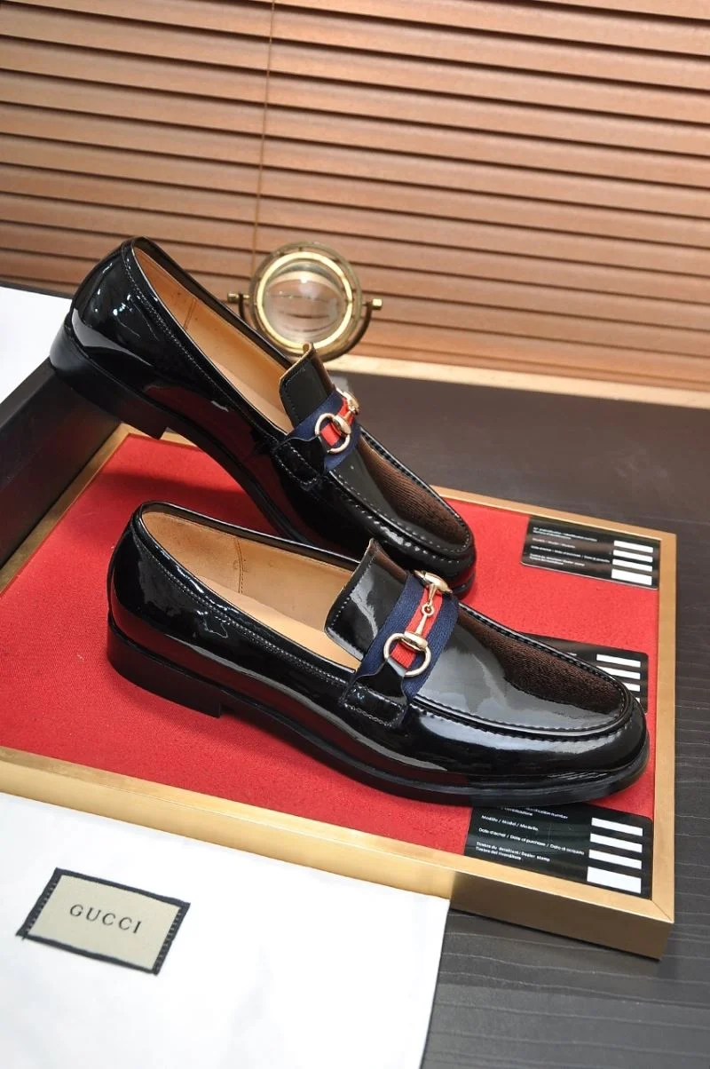 Brand-authenticated Gucci Business Shoes
