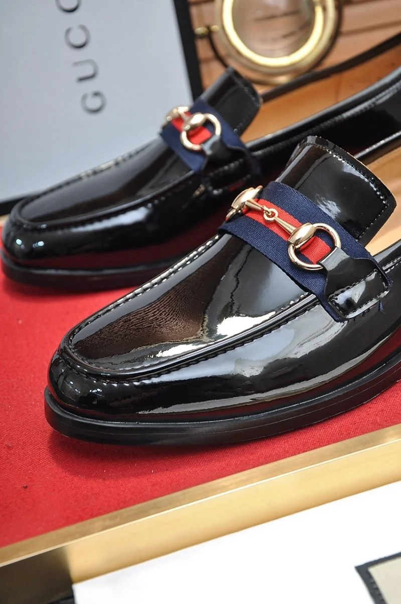 Brand-authenticated Gucci Business Shoes