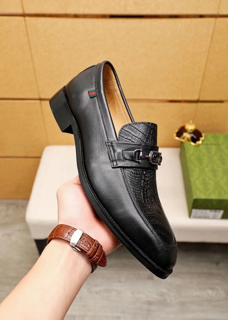 Perfect replica Gucci Business Shoes