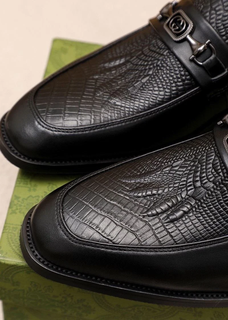 Perfect replica Gucci Business Shoes