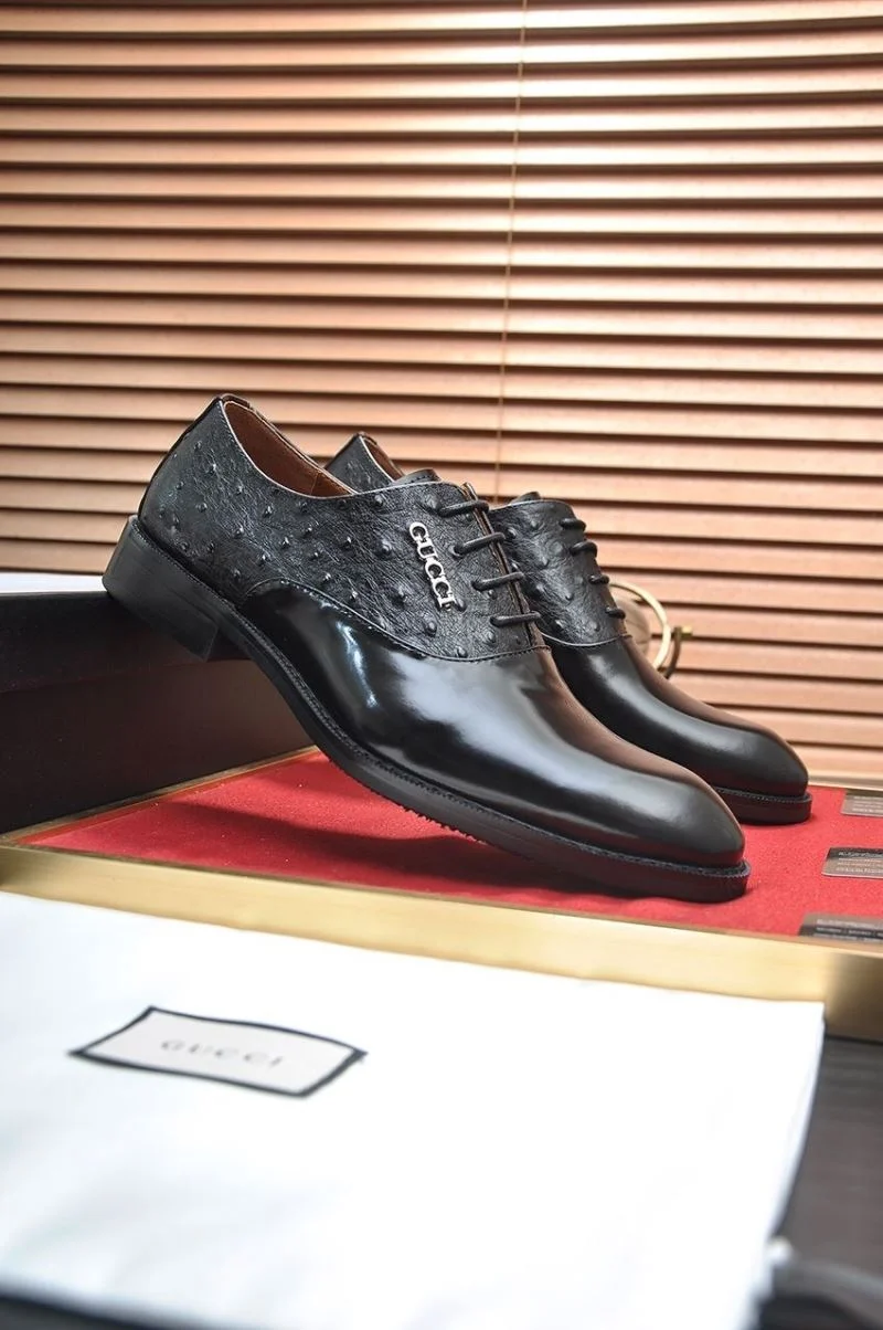 Perfect replica Gucci Business Shoes