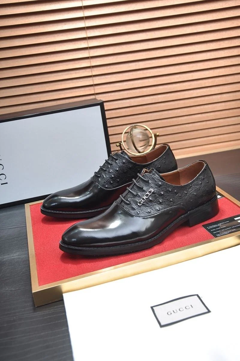 Perfect replica Gucci Business Shoes