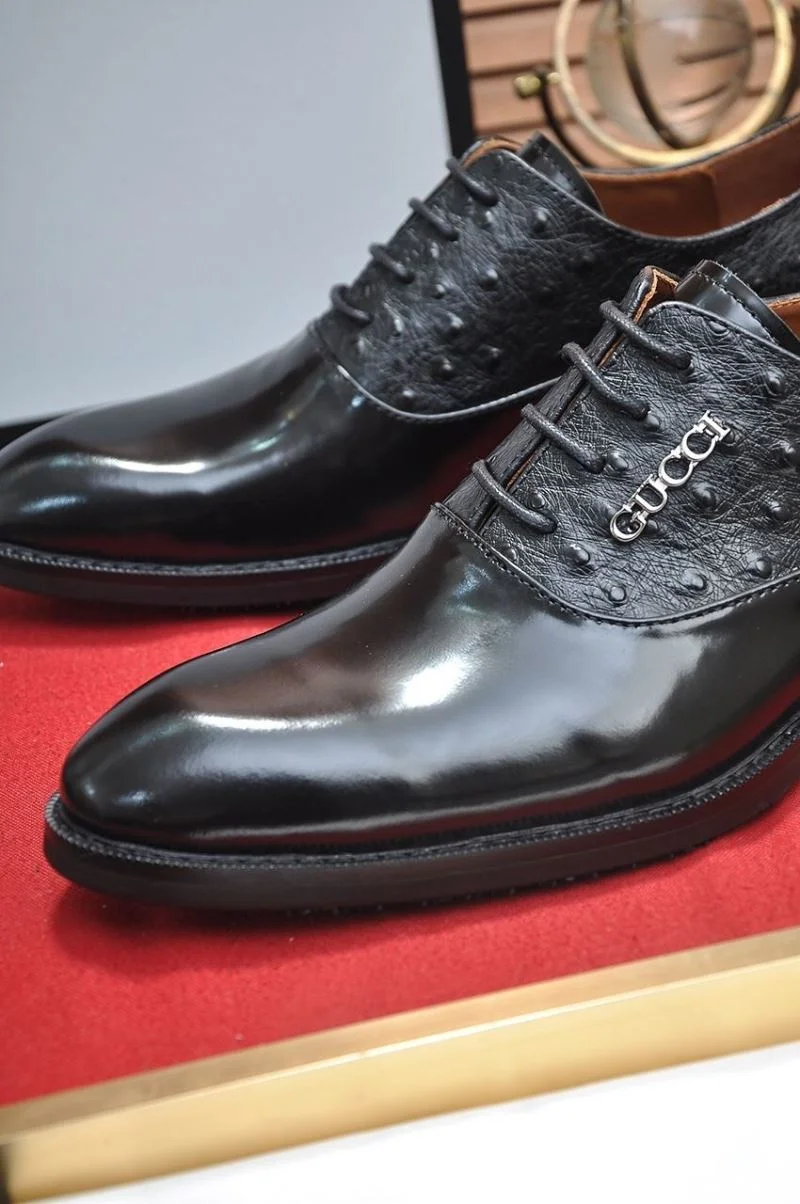 Perfect replica Gucci Business Shoes