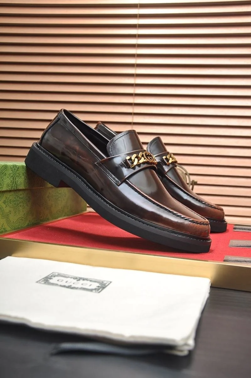 Perfect replica Gucci Business Shoes